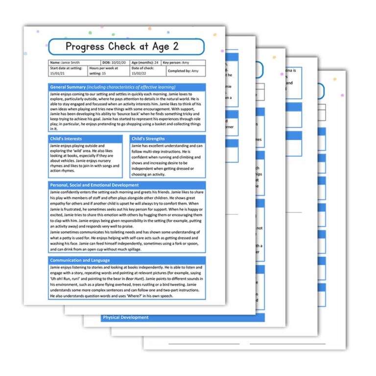 Progress Check at Age 2 Pack - Little Learners